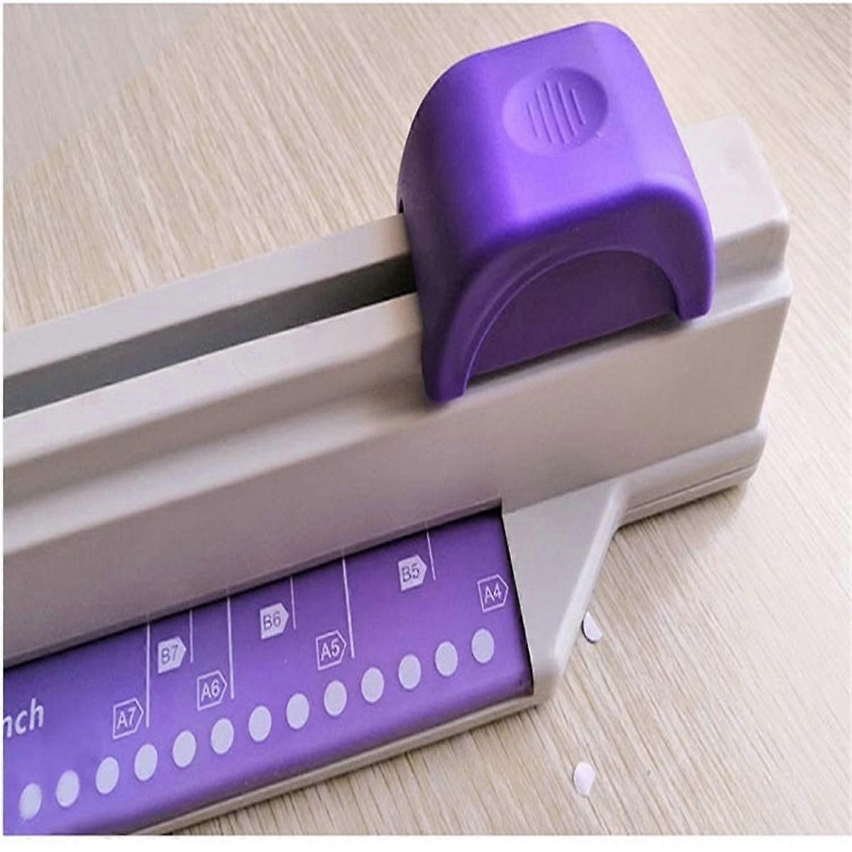 30 Holes Puncher Sliding Light Duty Paper Punch 30 Holes A4 B5 A5 A7 B7 ...