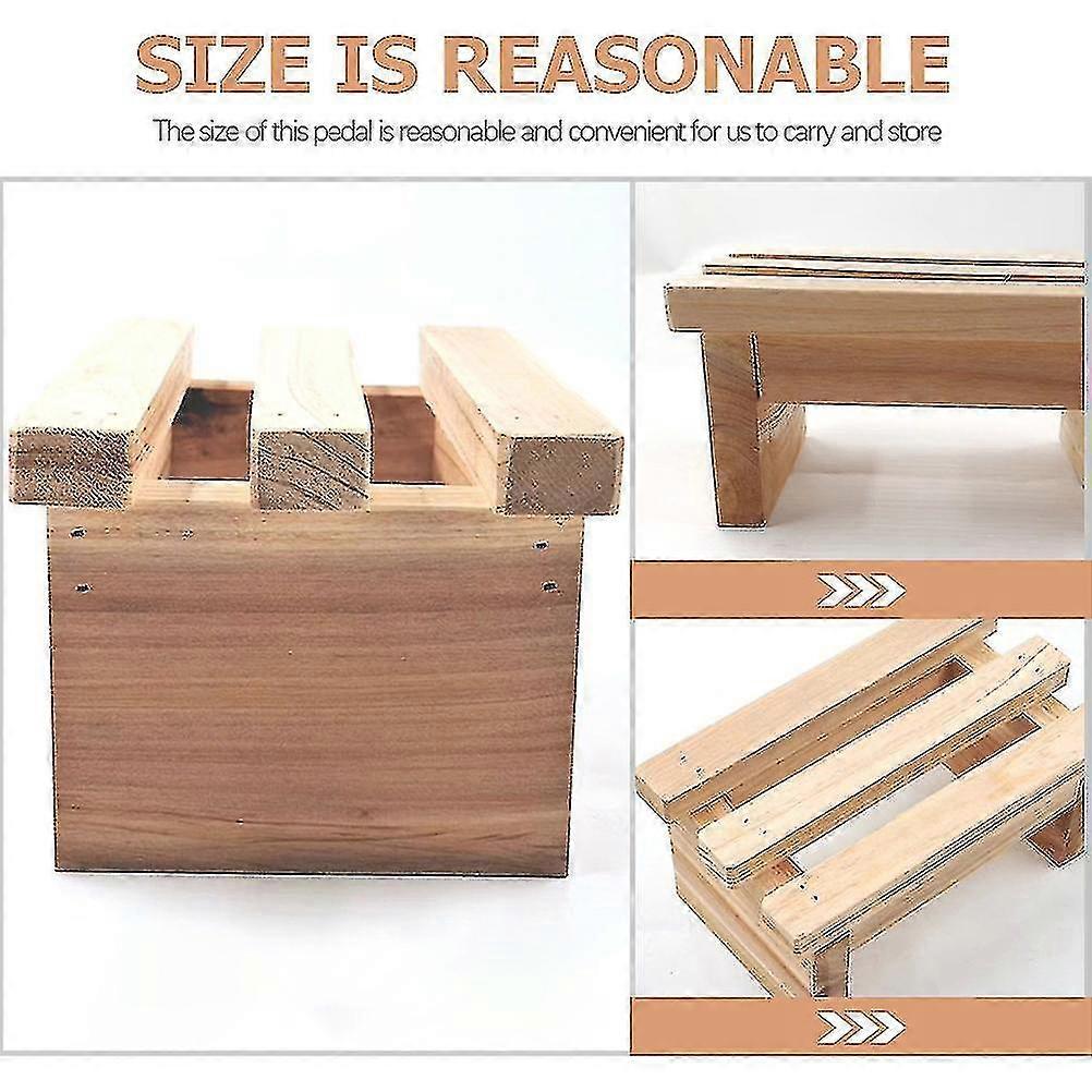 Step Stool Adults Small Stool Wood Wooden Seat Stool Foot Step Stool ...