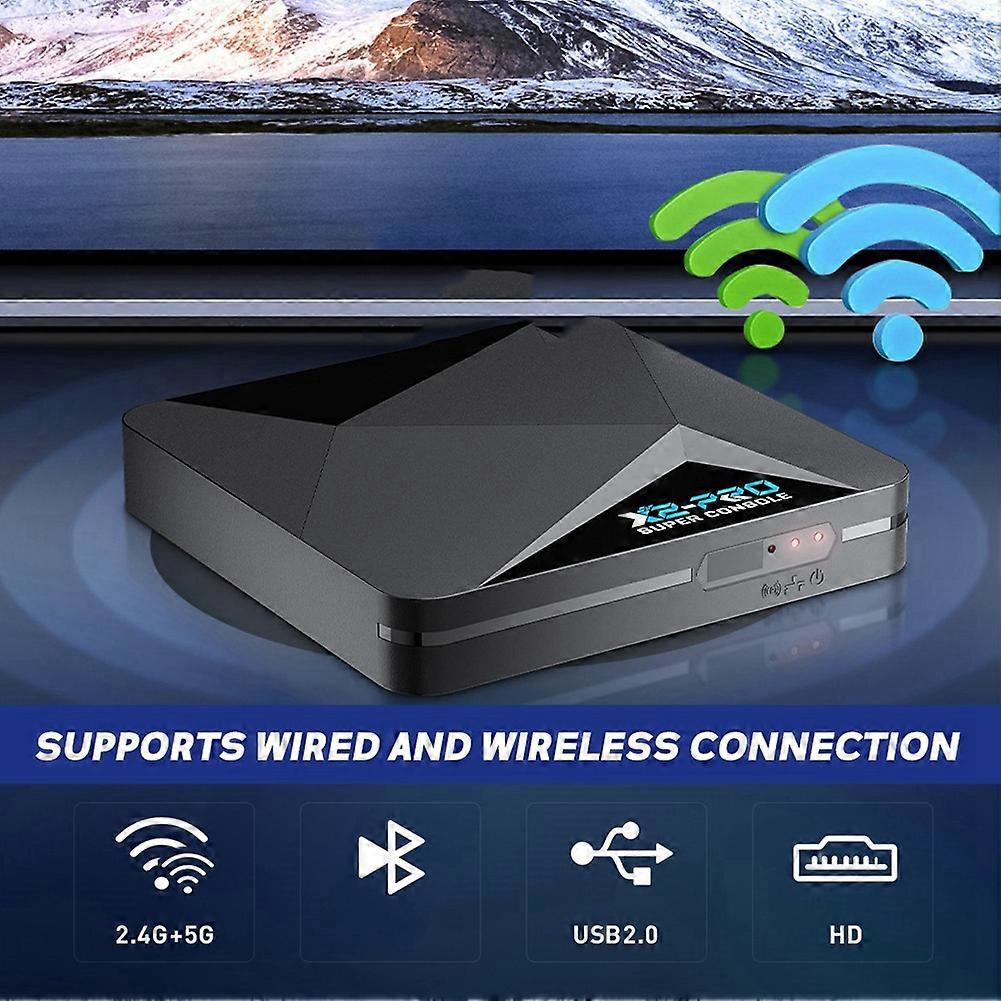 Super Console X2 Pro Retro Smart Game Console Box TV Box 4K HD Classic ...