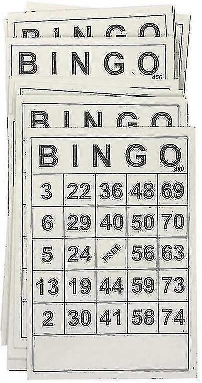 Bingo Board Game, Classic Bingo Cards, Vintage Wooden Bingo Game, With ...