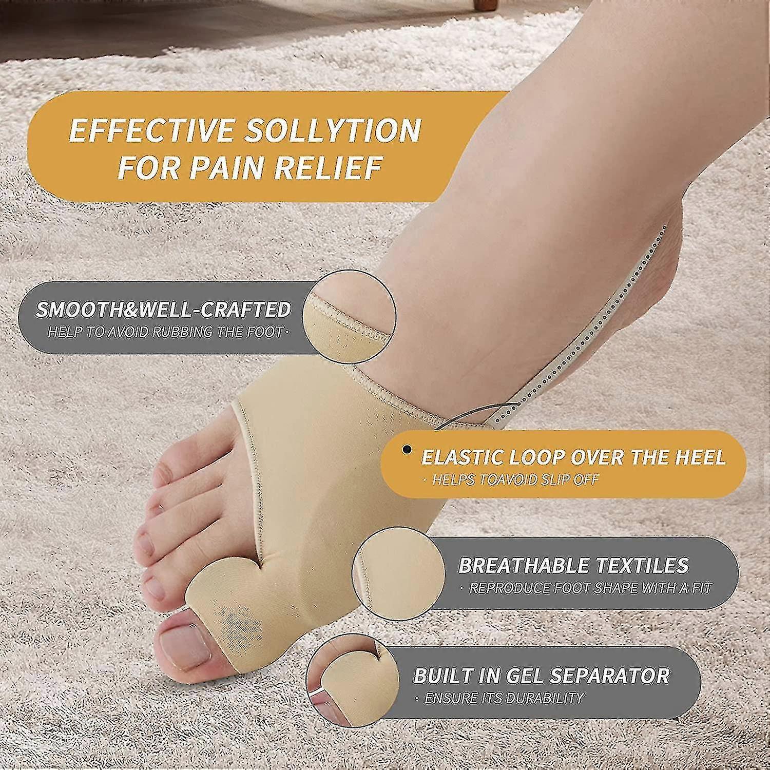 Bunion Corrector, Orthopedic Bunion Splint, Big Toe Separator Pain ...