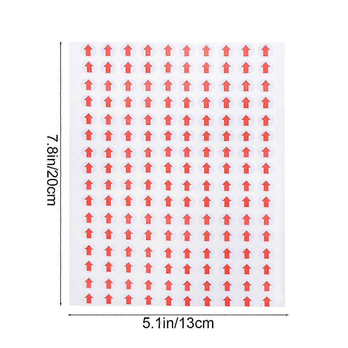 3200 PCS Logo Stickers Defect Indicator Circle Stickers Round Sticker ...