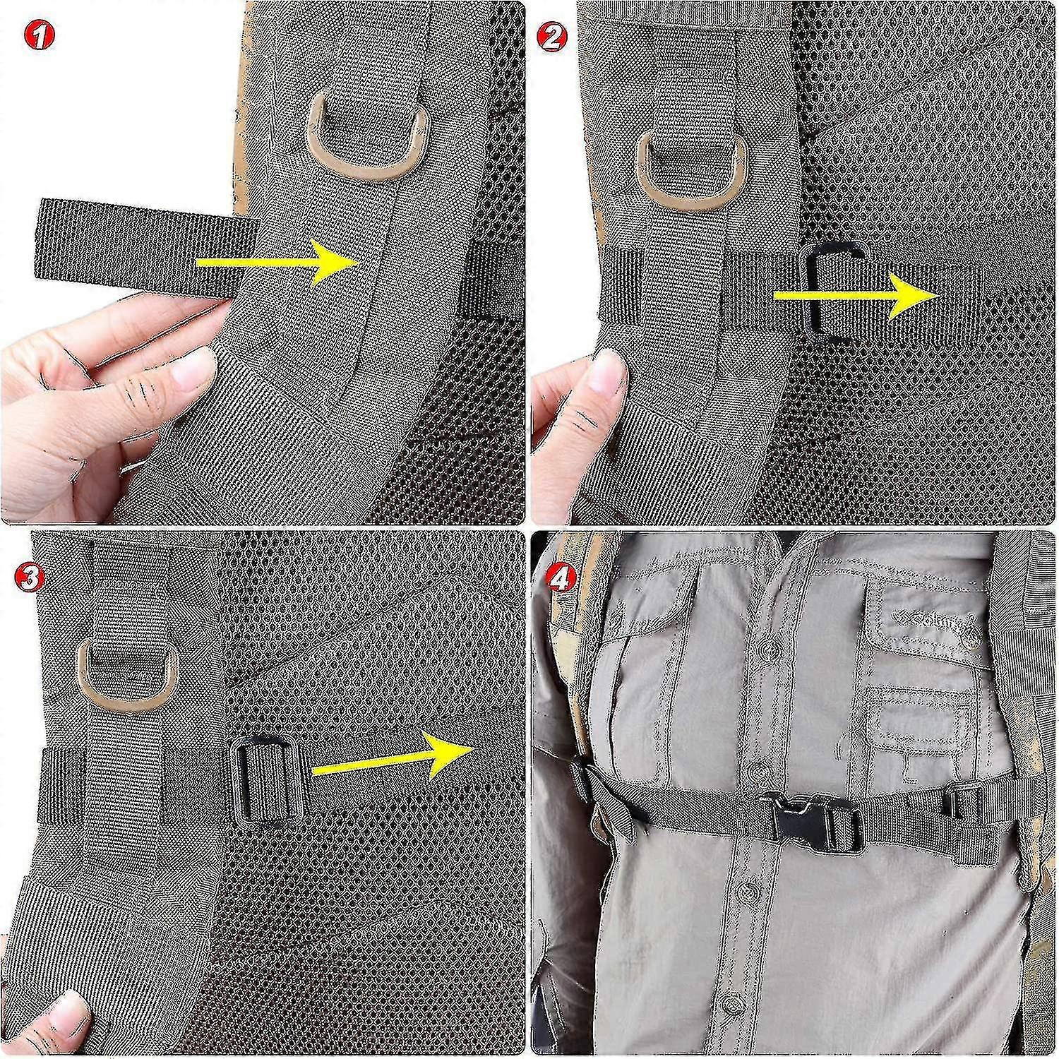 Backpack Chest Strap Adjustable Backpack Sternum Strap Chest Belt With ...