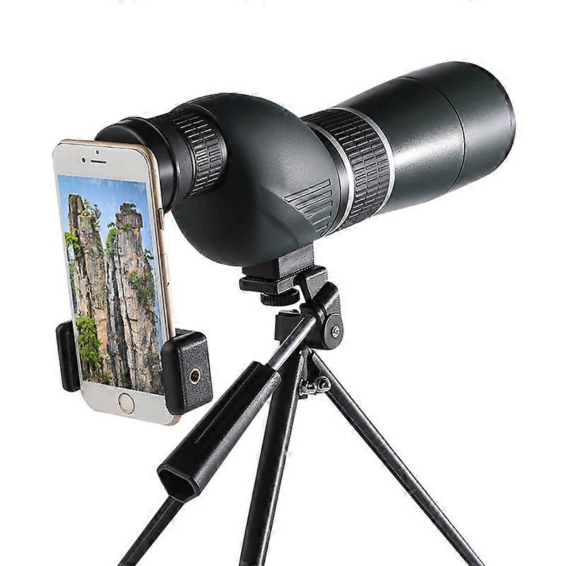 20-60X60 Spotting Scope Zoom Monocular Powerful Telescope Bak4 Prism ...