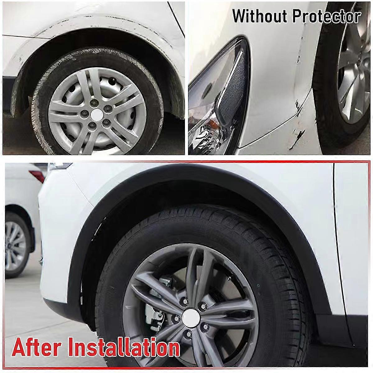 Universal Fender Flares Car Wheel Arches Wing Expander Arch Eyebrow ...