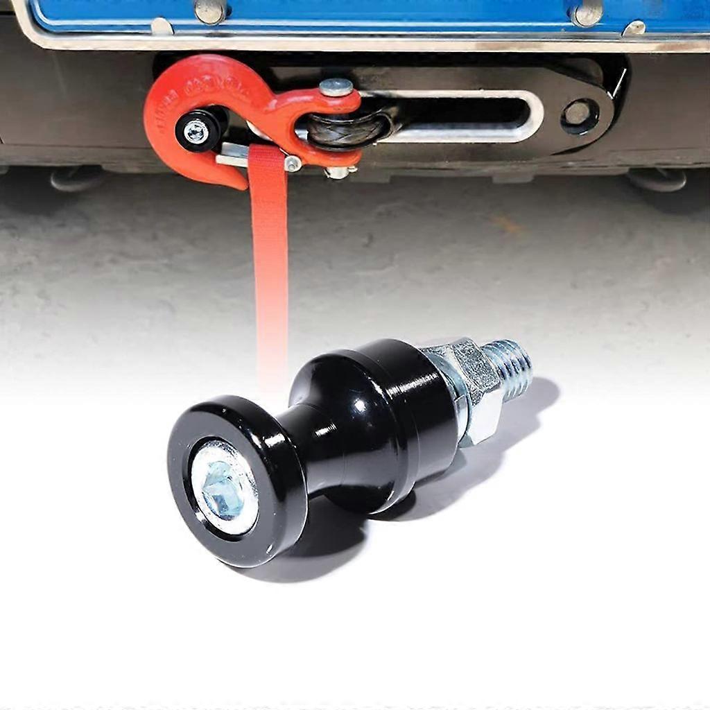 Winch Rope Hook Stand Steel For 3/8 1/2 Clevis Slip Winch Hook 10" Bolt ...