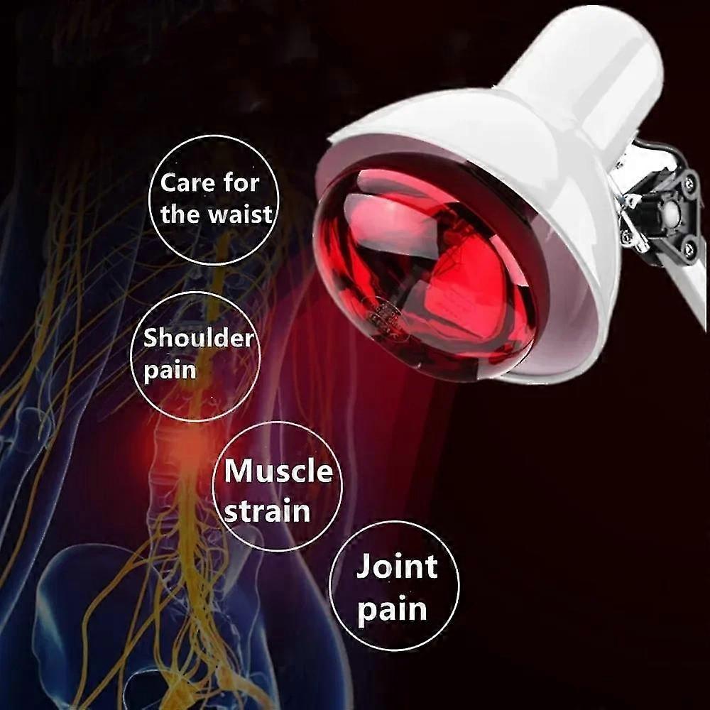 150W Infrared Physiotherapy Bulb Heating Therapy Massage Lamp for Body ...