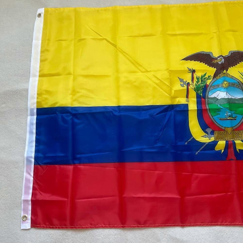 YI XIN Flag Ecuador Flag 90X150cm Polyester Fiber Hanging Flag Indoor ...