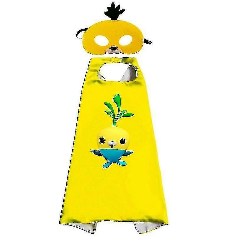 Octonauts Cosplay Mask Toys Set Barnacles Kwazii Peso Shellington Dashi ...