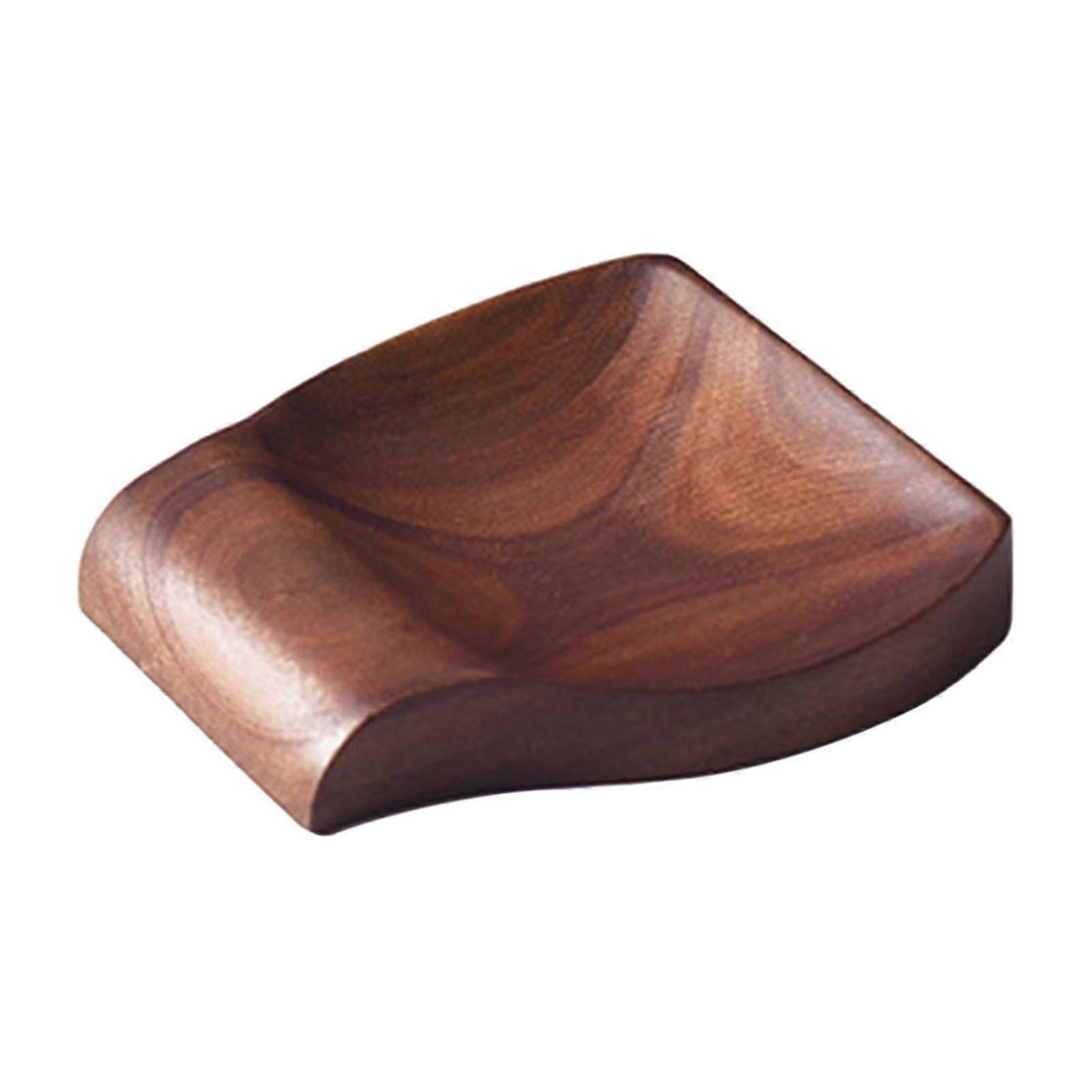 Spoon Rest Wood Utensil Rest Cooking Support Countertop Utensil Resting ...
