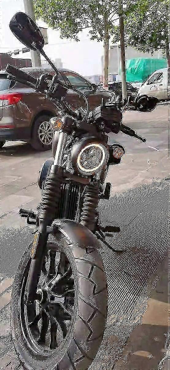 Motorcycle Angel Eyes Headlight Spotlights Auxiliary Bright Led ...