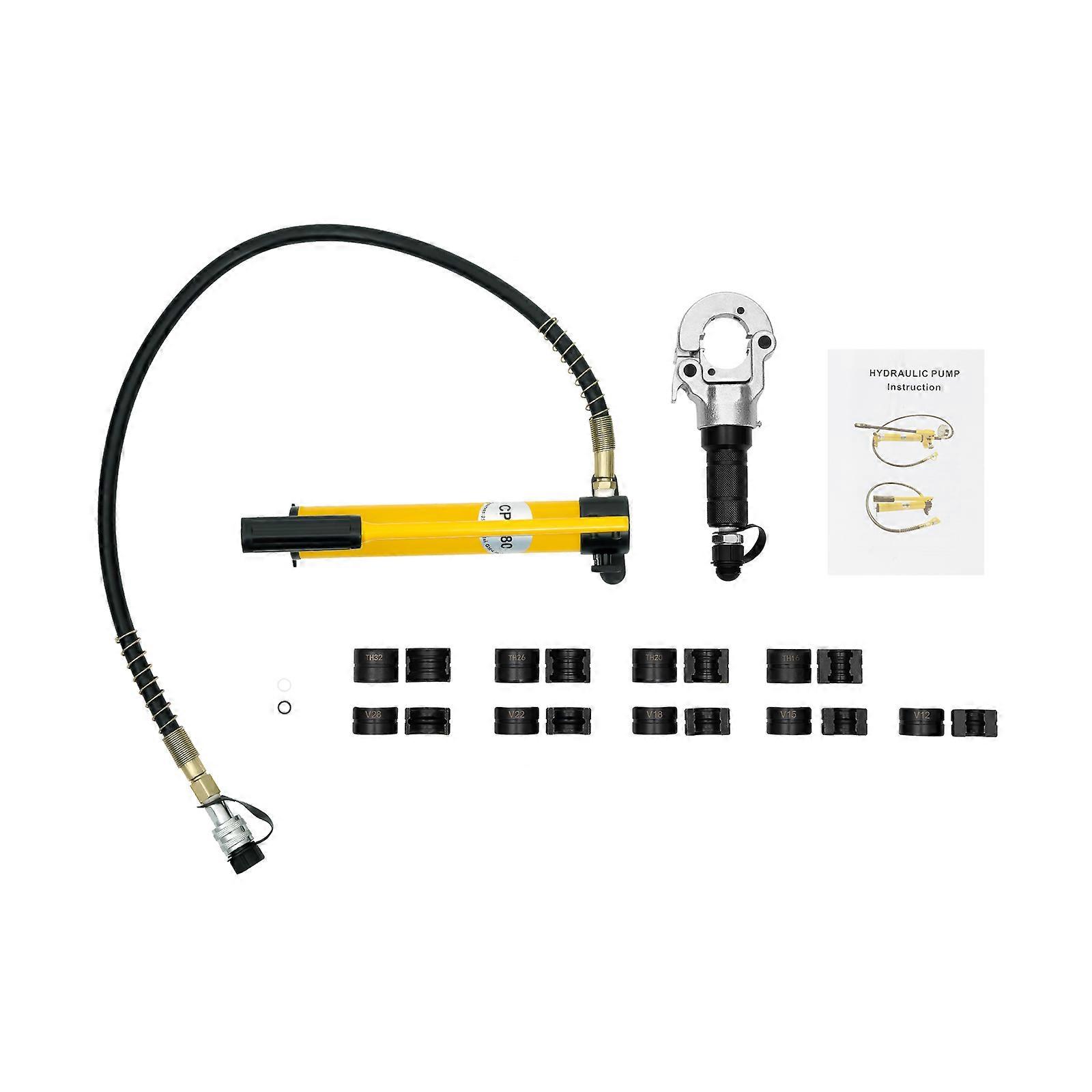 6T Hydraulic Crimping Pliers Contour Hydraulic Radial Press Copper Pipe ...