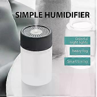 280Ml Mini Air Humidifier Ultrasonic Aroma Diffuser Sprayer Usb Essential Oil Atomizer Led Lamp ...