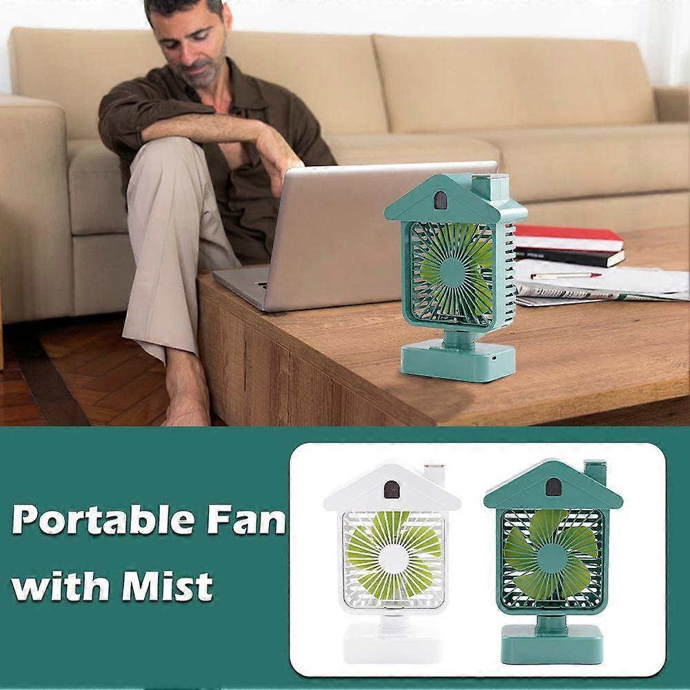Humidifier Spray Fan Portable Fan Air Cooler Air Humidifier USB ...
