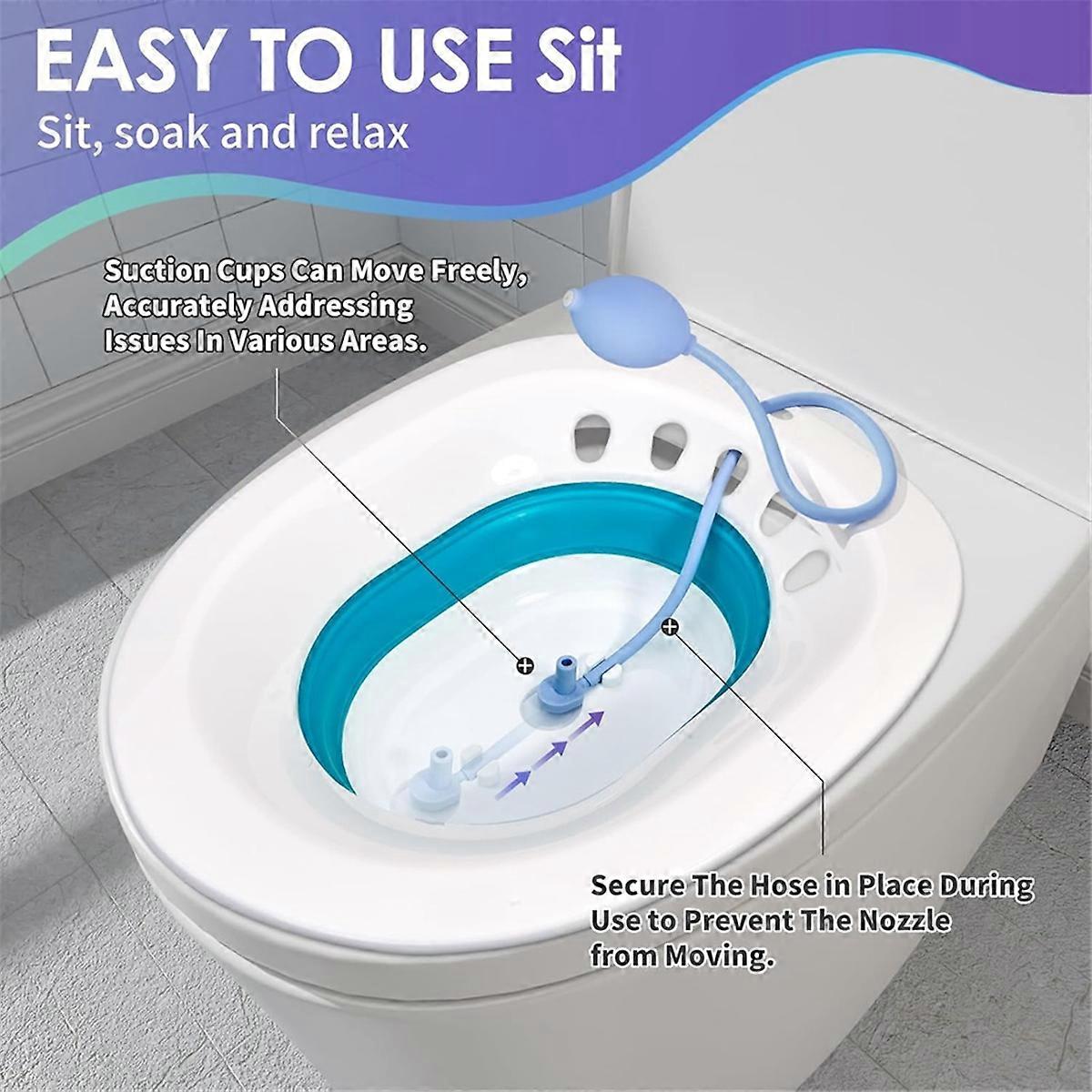 Sitz Bath, Sitz Bath for Hemorrhoids, Sitz Bath for Toilet Seat ...