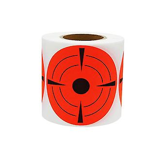 3 Inch Round Adhesive Target Pasters Fluorescent Shooting Targets ...
