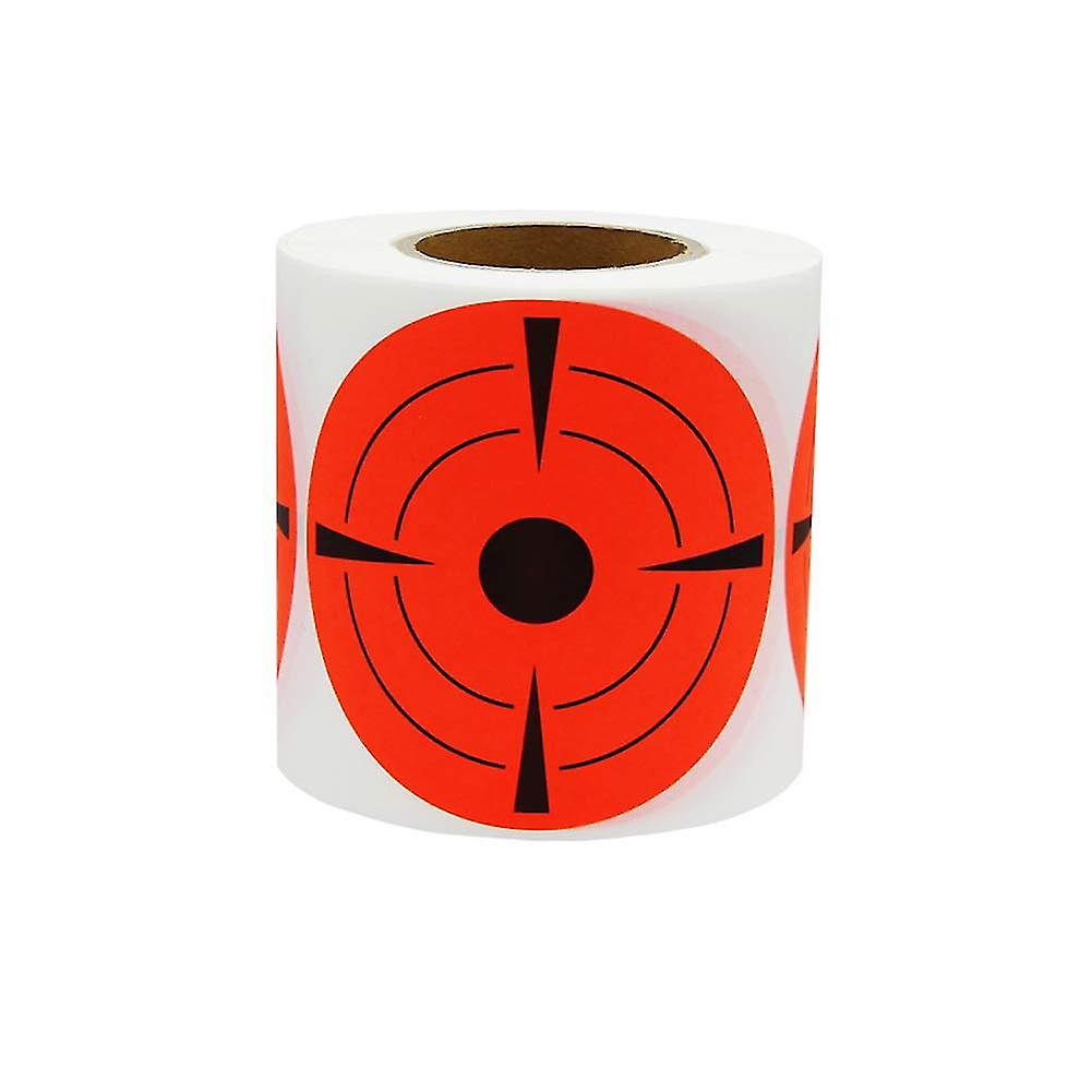 3 Inch Round Adhesive Target Pasters Fluorescent Shooting Targets ...