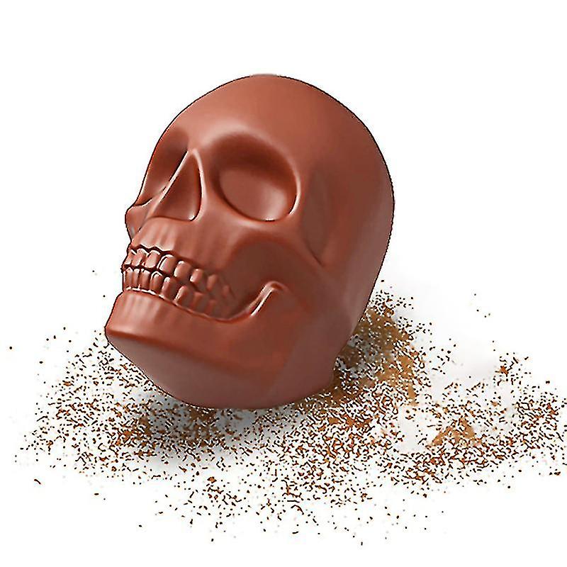 Large Skull Shaped Cake Pan Food Grade Silicone High Temperature ...