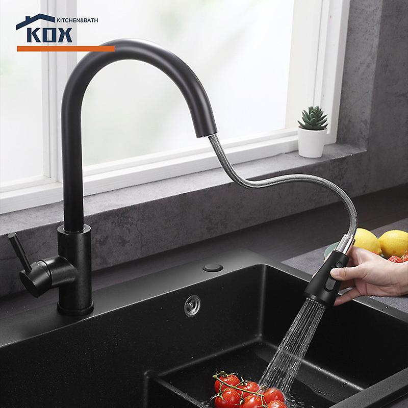 Smart tap - single Handle High Arch Stainless Steel touch type Kitchen ...