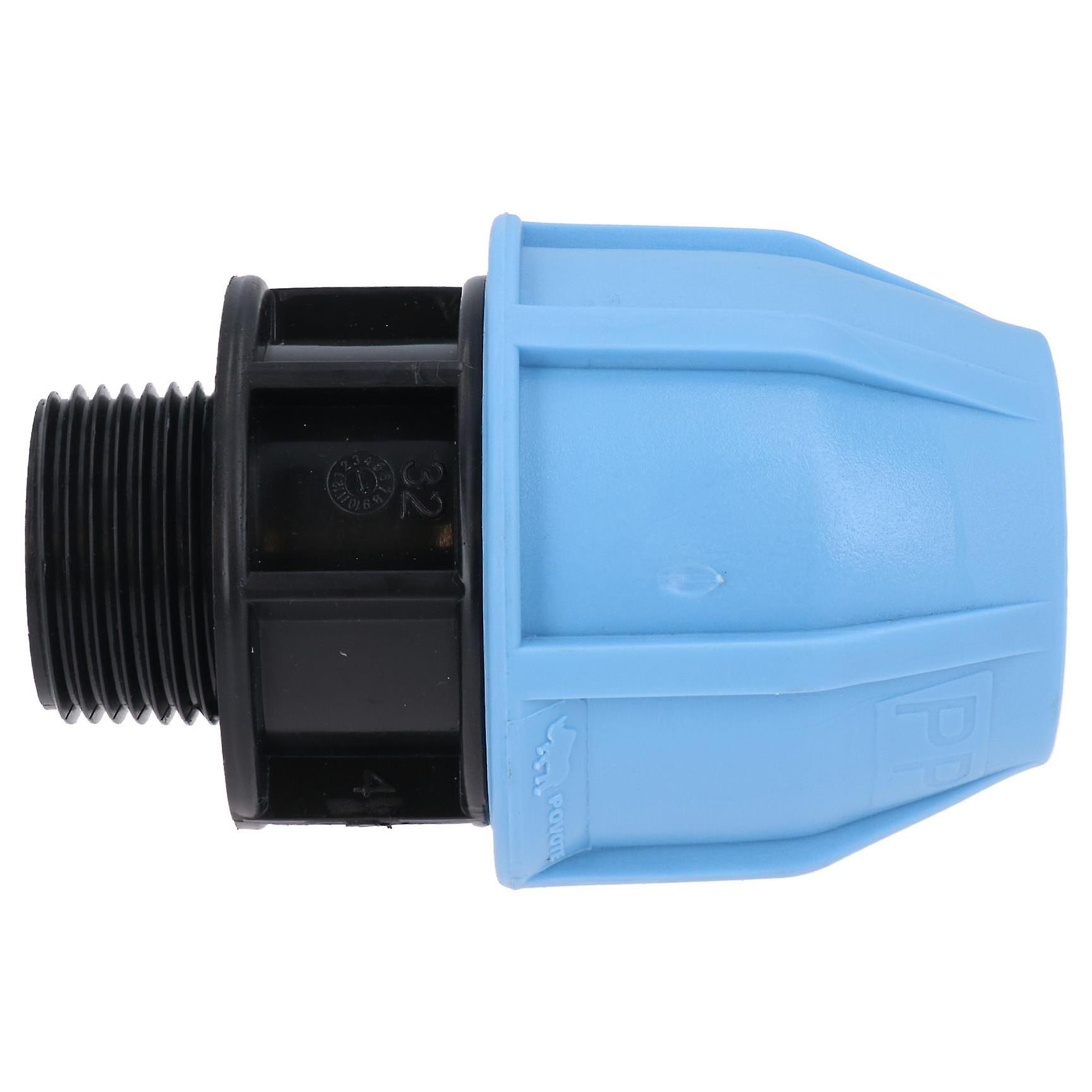 32mm x 3/4" MDPE Male Adapter Compression Coupling Fitting Water Pipe PN16 | Fruugo US