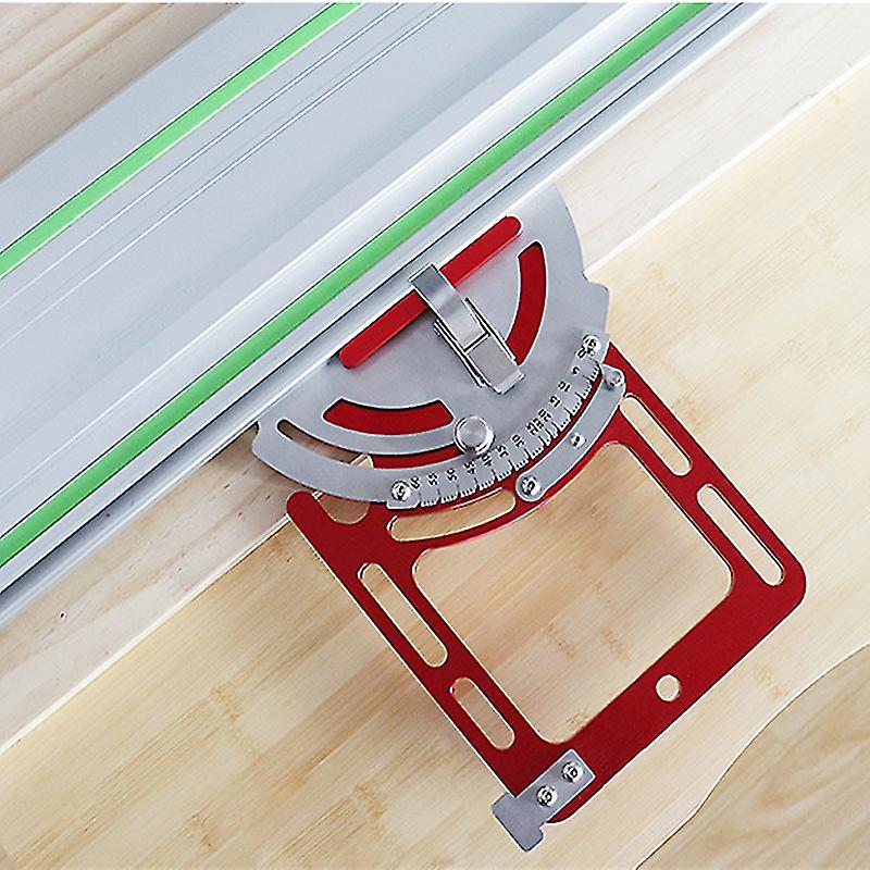 New Woodworking Adjustable Angle Guide Rail Clamp For Electric Circular ...