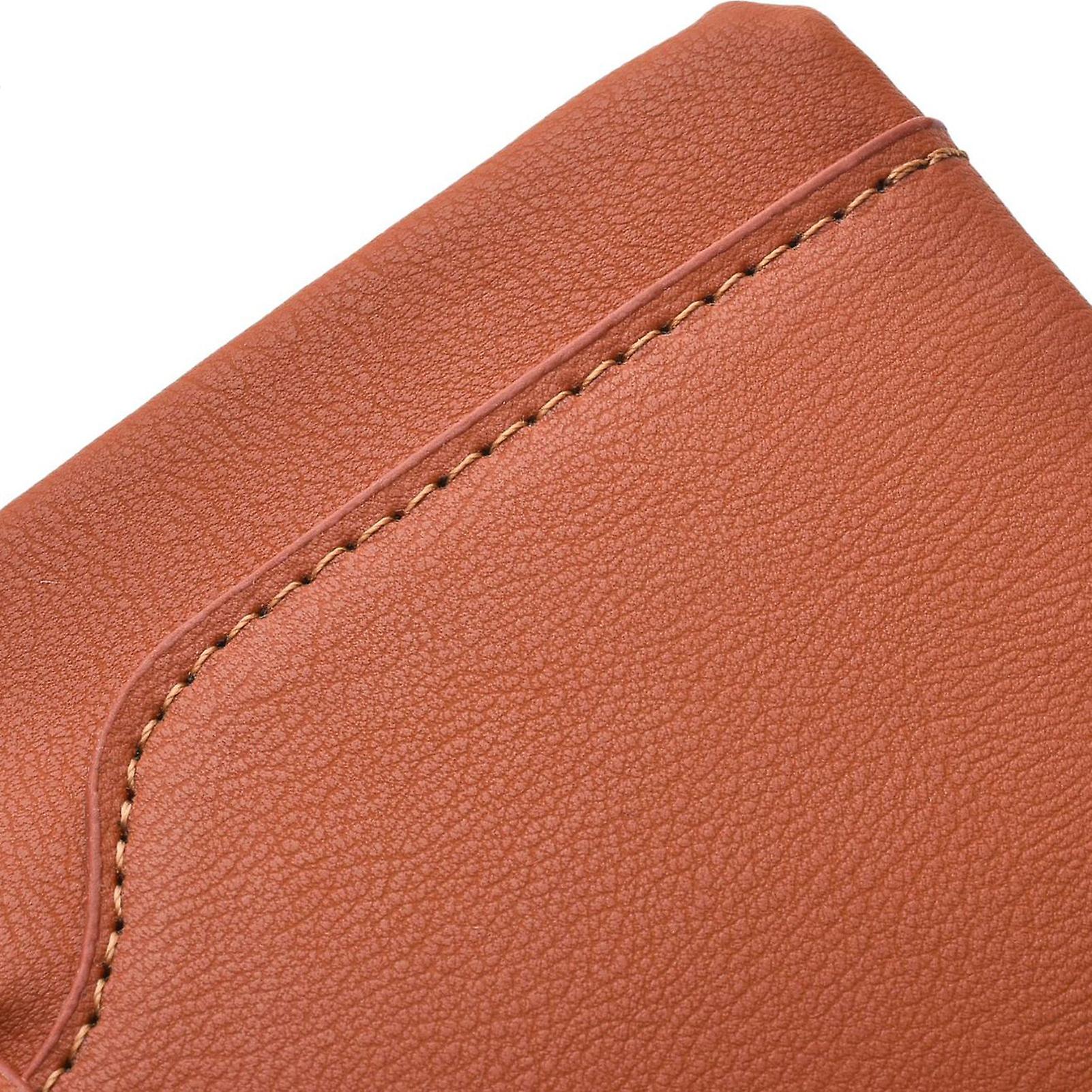 Female's Simple Long Wallet Solid Color Purse With Multiple Card Slots ...