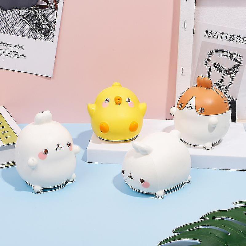 Jumbo Squishy Kawaii Animal Cute Chick Rabbit Strawberry Mochi ...