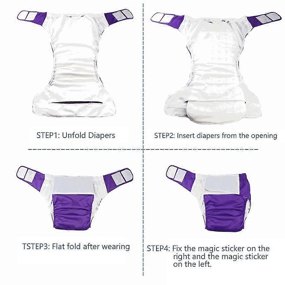 Super Reusable Adult Diaper For Old People And Disabled, Size ...