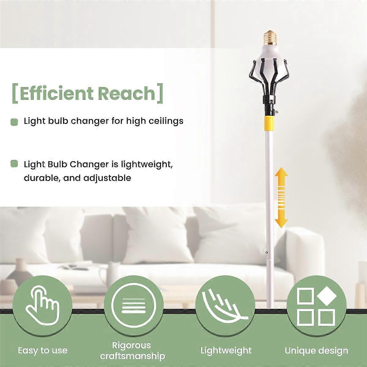 High Ceiling Light Bulb Changer, Light Bulb Changer, Assembled Light ...