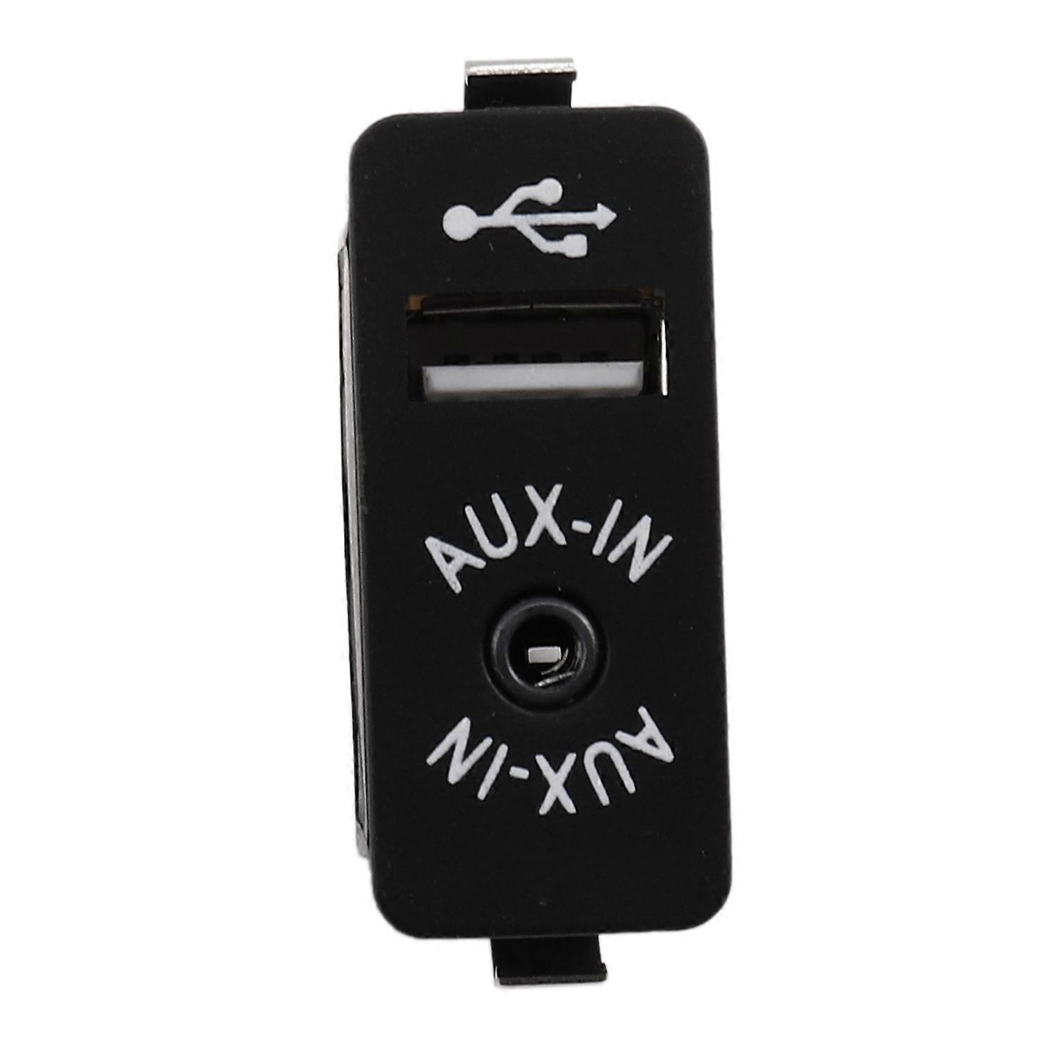 Car USB AUX In Plug Auxiliary Input Socket Adapter for E81 E87 E90 F10 ...