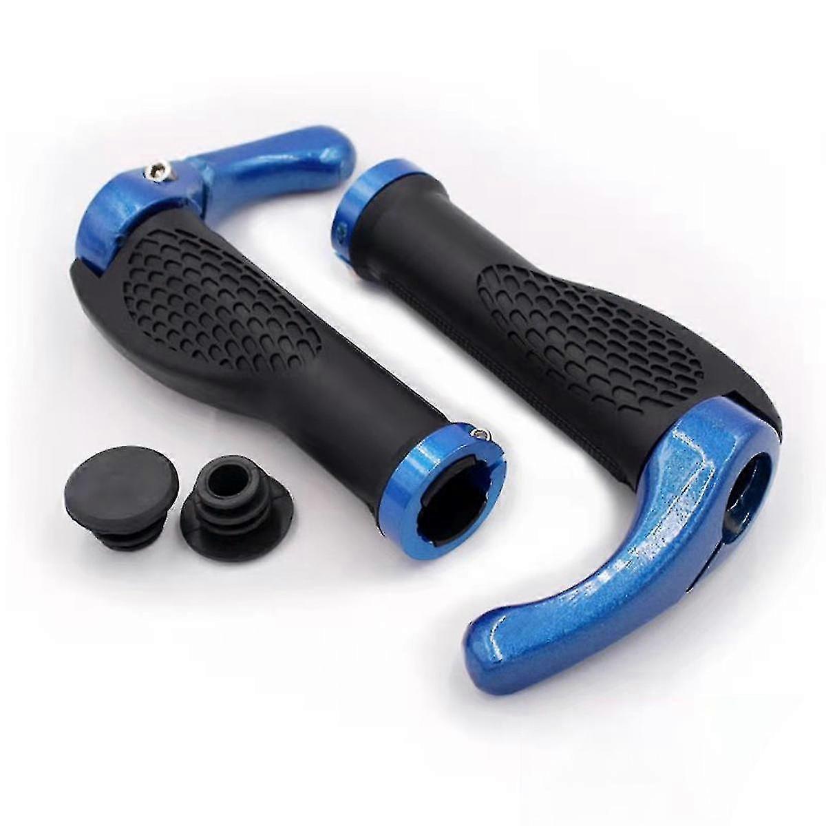 Bicycle Grip With Bar Ends Horns Lock Ergonomic Design Mountain ...
