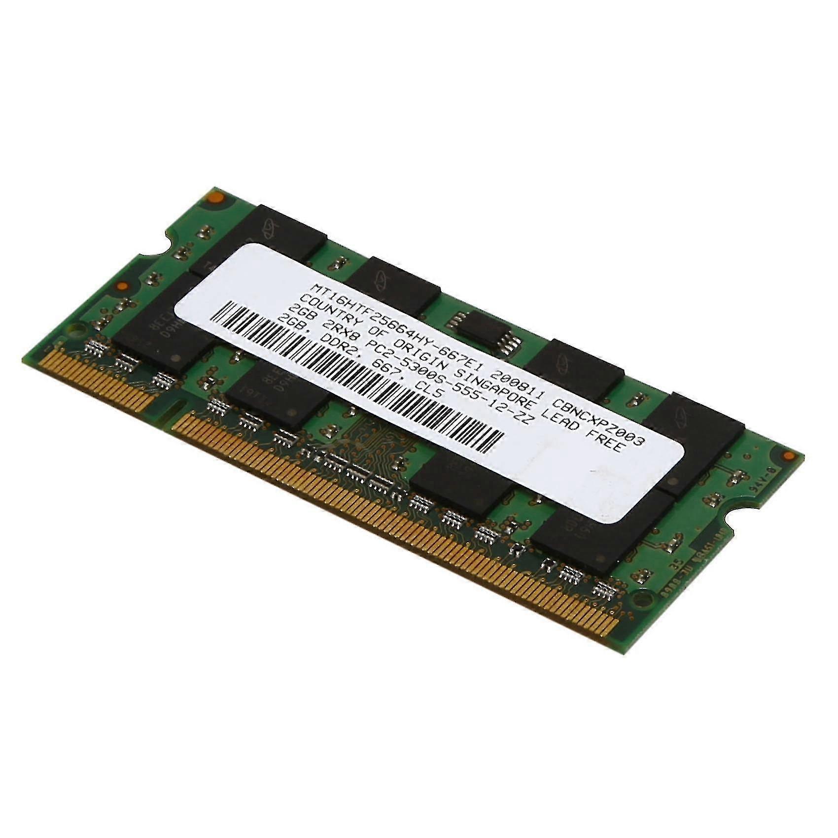 2x 2gb Ddr2 Ram Memory 667mhz Pc2 5300 Laptop Ram Memoria 1.8v 200pin ...