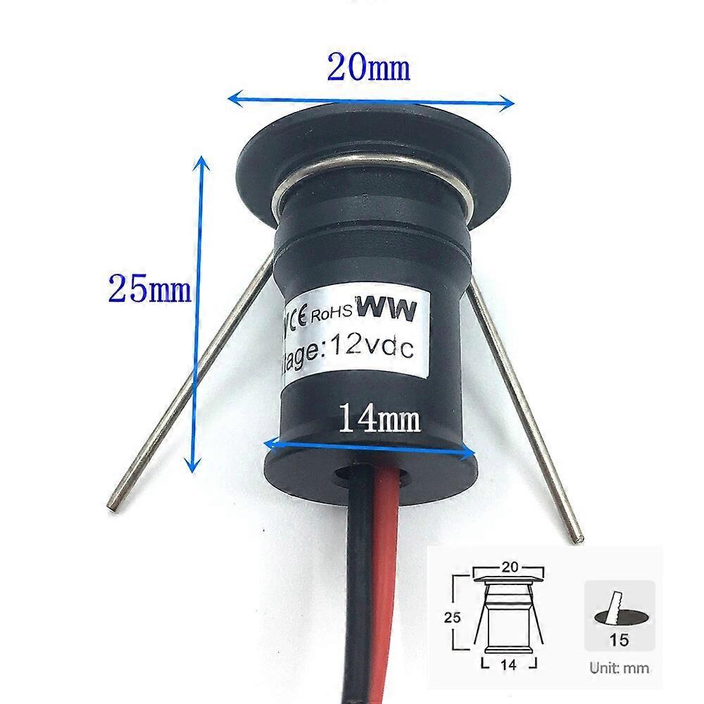 Mini Downlight LED 12V 1W Recessed Small Spot Light Ceiling Kitchen ...