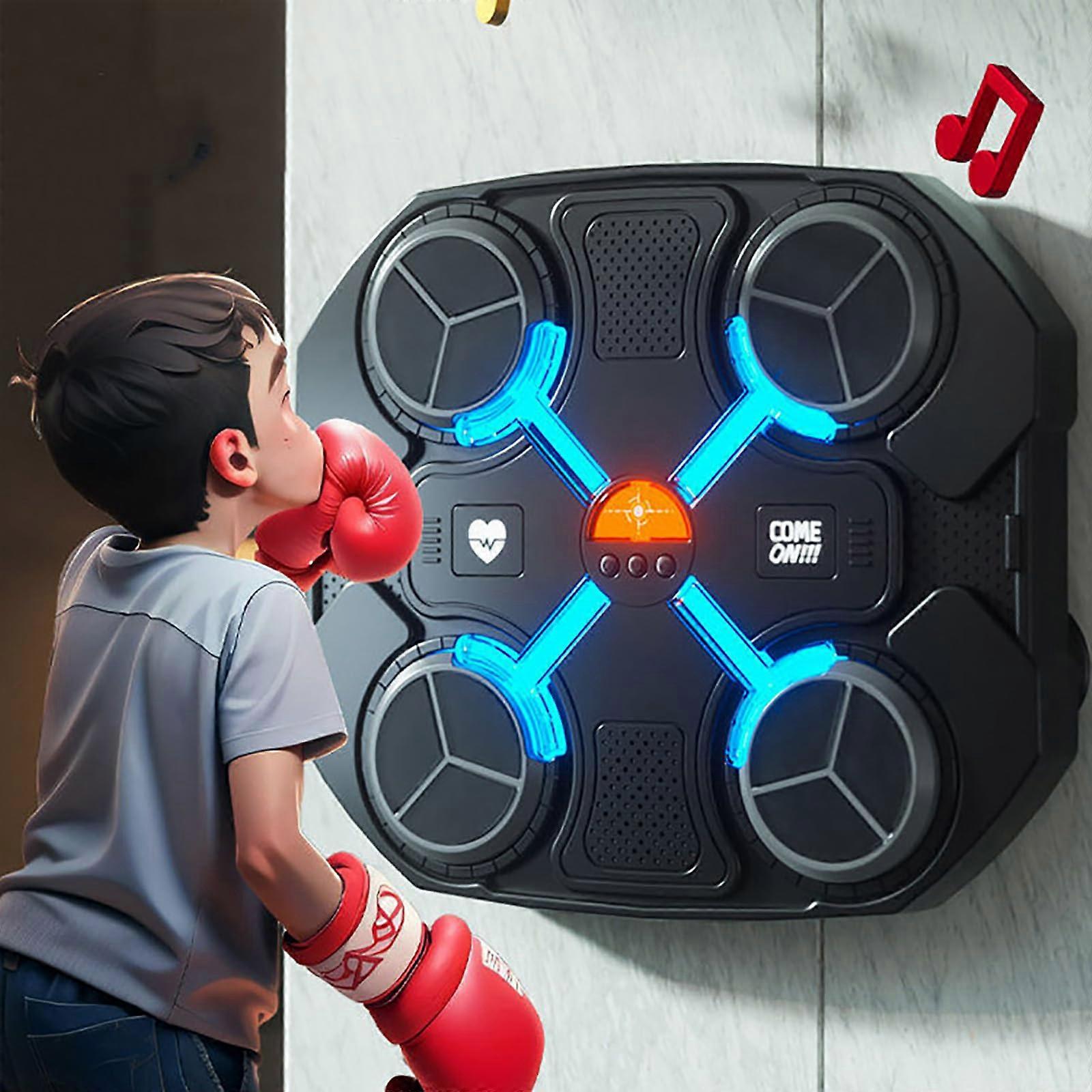 Boxing Training Music Electronic Boxing Wall Target Smart Wall Mounted ...