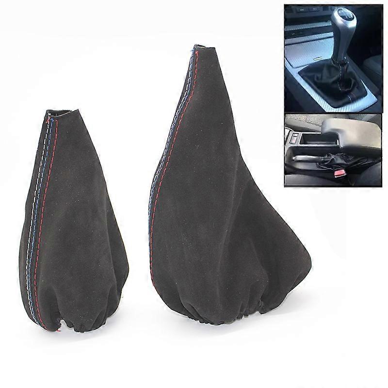 Car Gear Shift Collars Manual Handbrake Gaiter Boot Cover for - 3 ...
