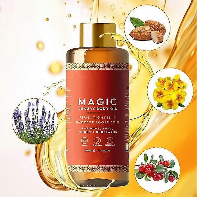 Magic Body Oil - 100ml, 1/2/3Pcs Firming Oil, Magic Luxury Body Oil ...