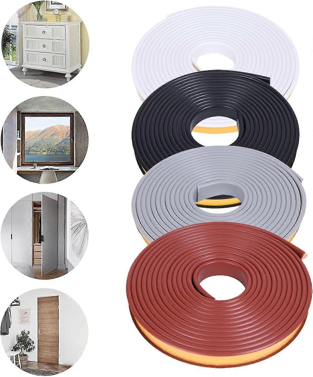 U-form Furniture Edge Tape, 5m - Flexible Tpe, Bendable Edge Protection ...