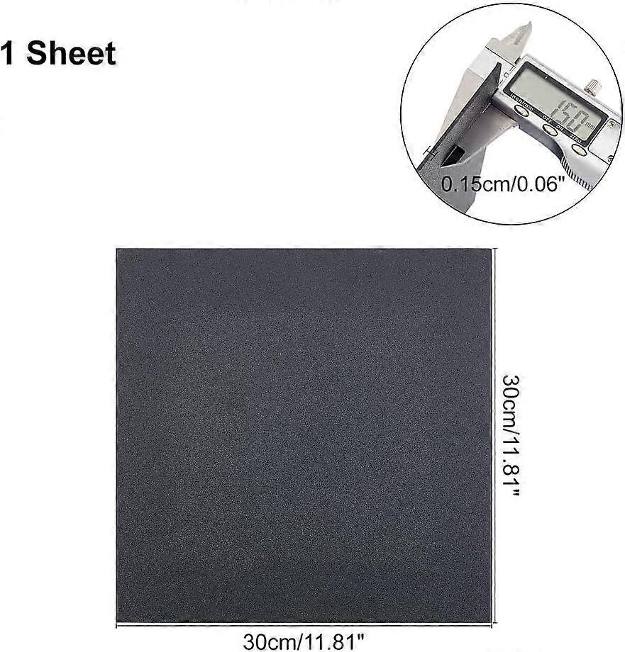 1pc ABS Plastic Sheet Thermoform Black ABS Sheet 1/16" Thick able ...