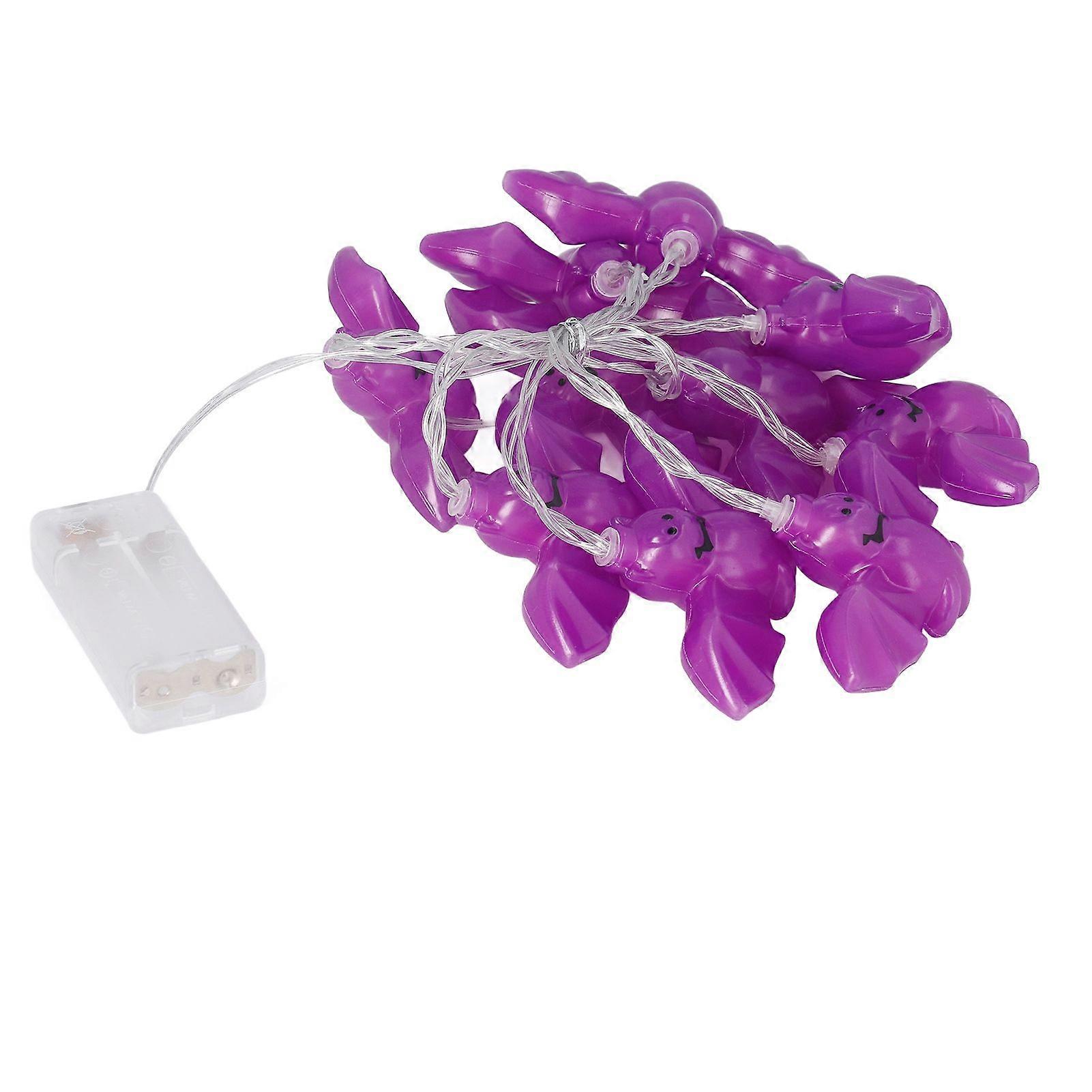 Bats String Lights 1.5m Halloween 3D Bat Shape LED String Lights ...