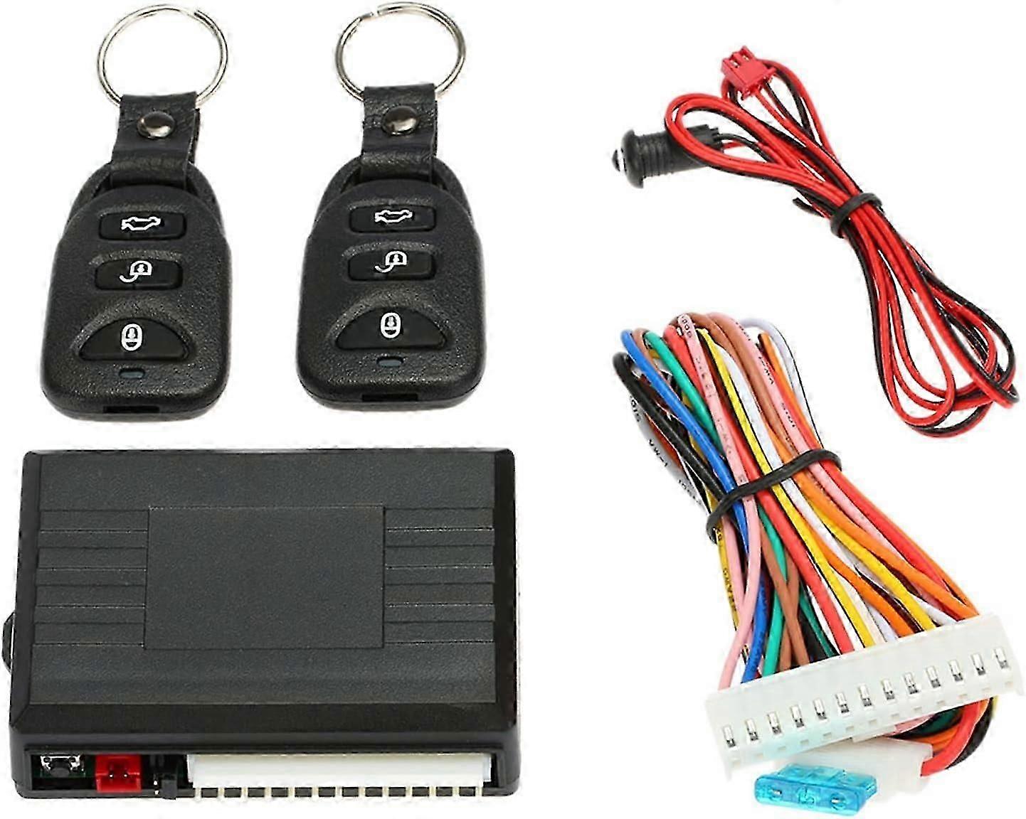 Car Central Locking, Universal Central Remote Control Box Kit, Keyless ...