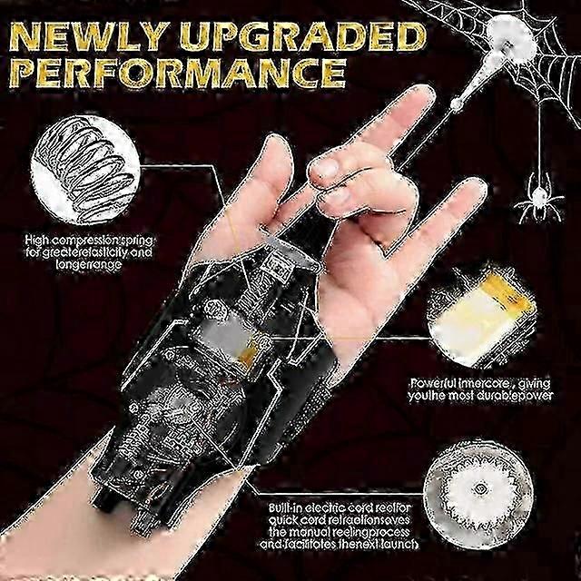 Web Shooters, Spider Silk Launcher For Kids - Usb Charging, Rope ...
