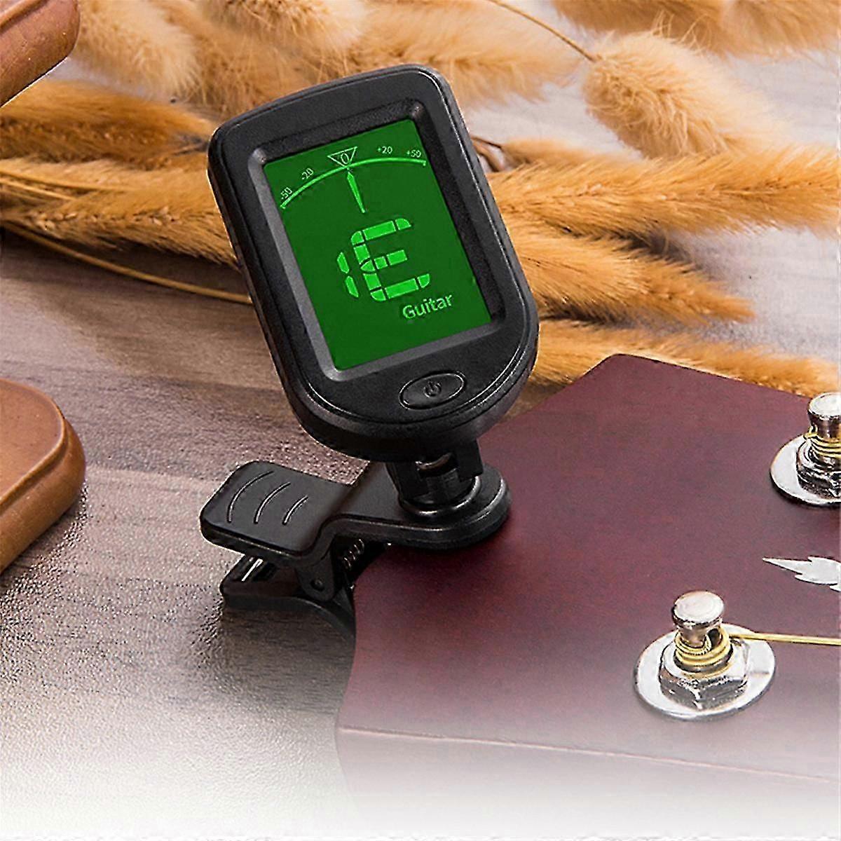 Universal Guitar Tuner Ukulele Bass Violin 12 Tone Electronic Tuner ...