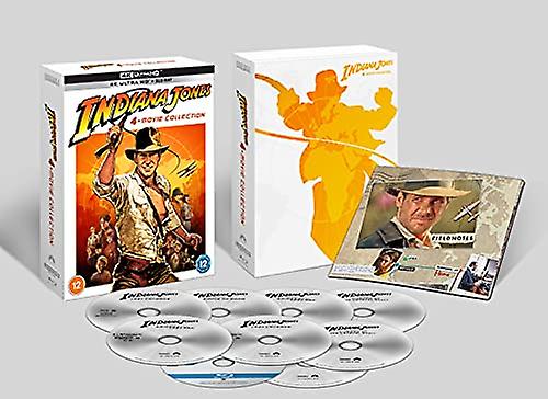 Indiana Jones 4-Movie Collection 4k Ultra Hd + [Blu-Ray] | Fruugo US