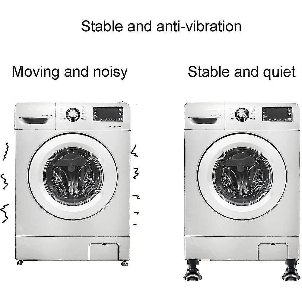 Washing Machine Support Adjustable Height Anti Vibration Washing ...