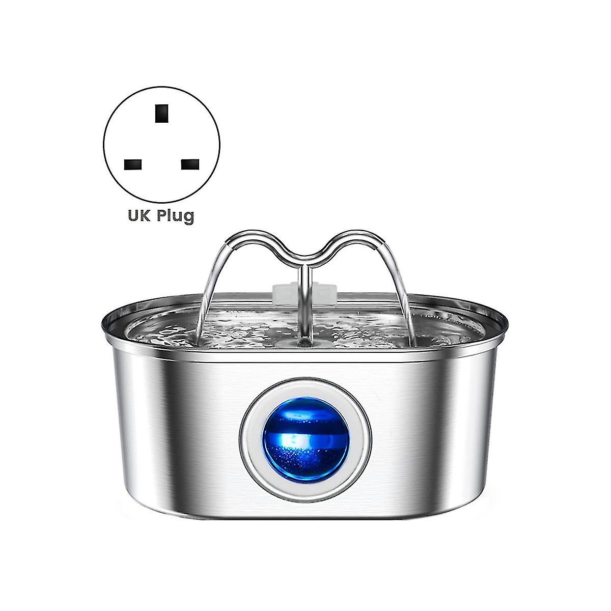 Pet Water Fountain Stainless Steel Automatic Water Fountain Fountain ...