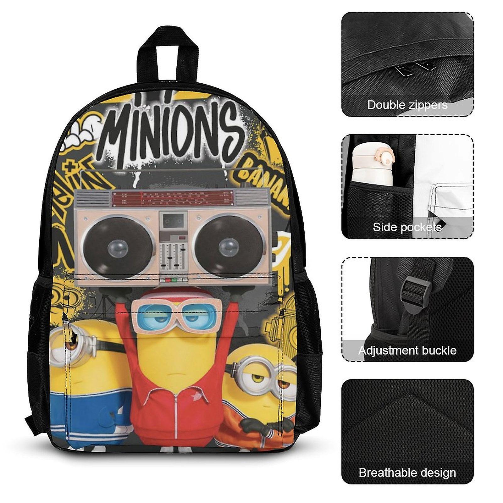 Minion 3Pcs Backpacks Sets with Lunch Bag And Pencil Case | Fruugo UK