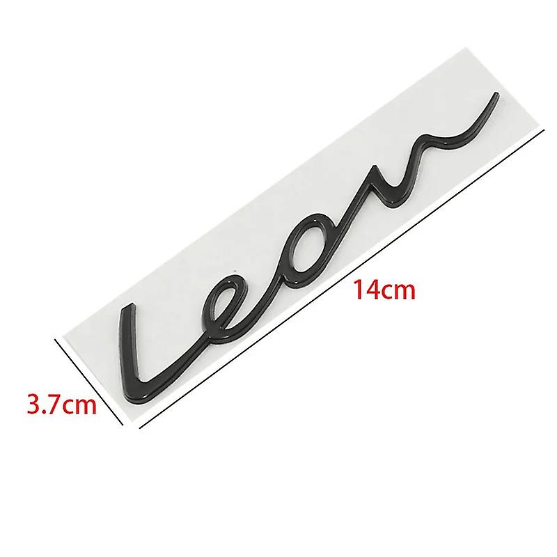 3d Metal Car Rear Trunk Words Logo Badge Emblem Decals Sticker For Seat ...