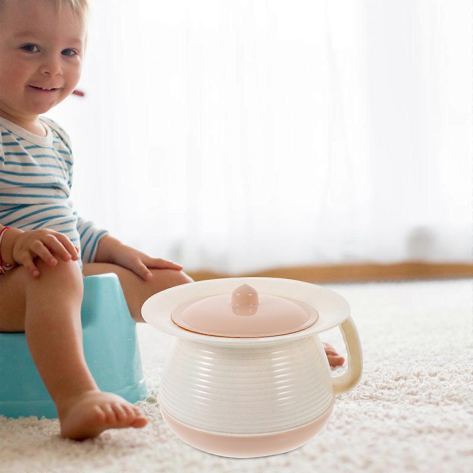 Chamber Pot Plastic Urine Bucket with Lid Portable Urinal Toilet Urine ...