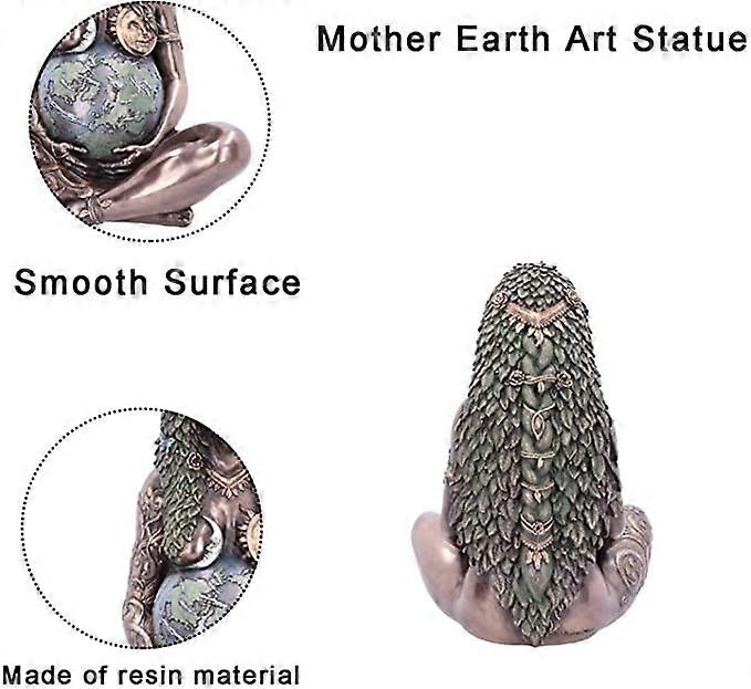 Kongqtee Earth Goddess Statue,Mother Earth Statue,Earth Mother Gaia ...