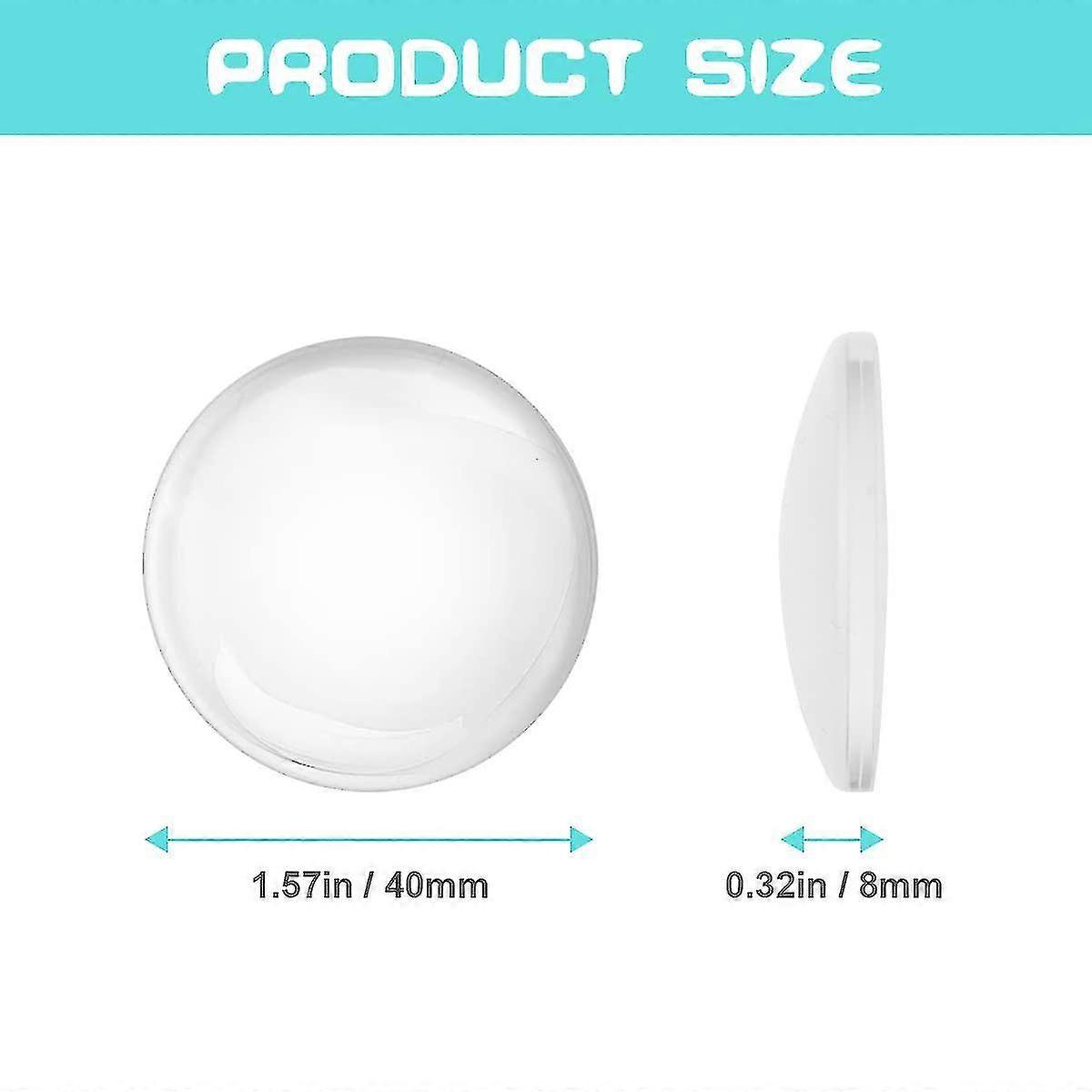 12 Pcs Wall Door Stopper Set, 40mm Silicone Door Stopper, Self-adhesive ...